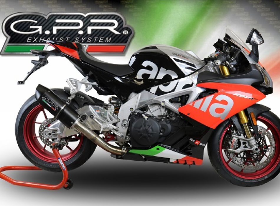 GPR exhaust compatible with Aprilia Tuono V4 1100 - Rr - Factory 2015 ...