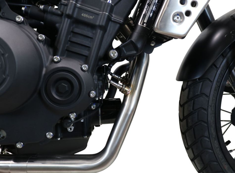 GPR exhaust compatible with Brixton Crossfire 500 X 2022-2023 ...