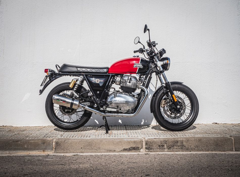 GPR exhaust compatible with Royal Enfield Interceptor 650 2021-2025 ...