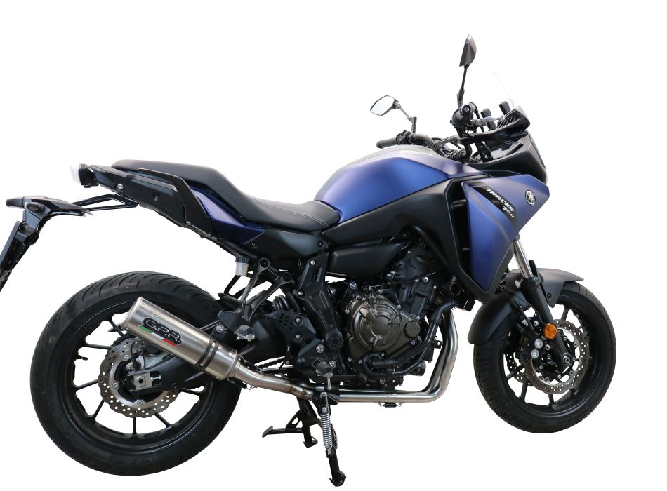 GPR exhaust compatible with Yamaha Tracer 7 2021-2024, M3 Inox , Full ...