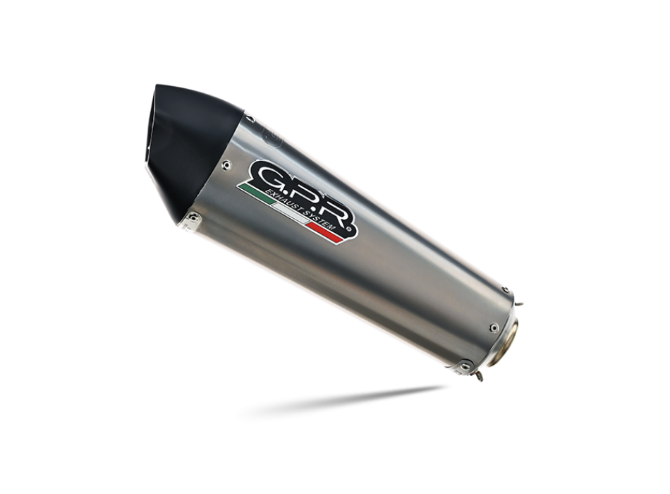 GPR exhaust compatible with Suzuki GSXS 750 2021-2023, GP Evo4 Titanium ...