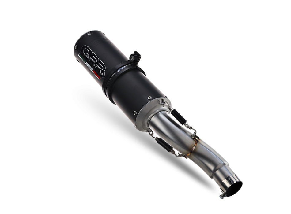 GPR exhaust compatible with Cf Moto 700 Mt 2023-2024, M3 Black Titanium ...