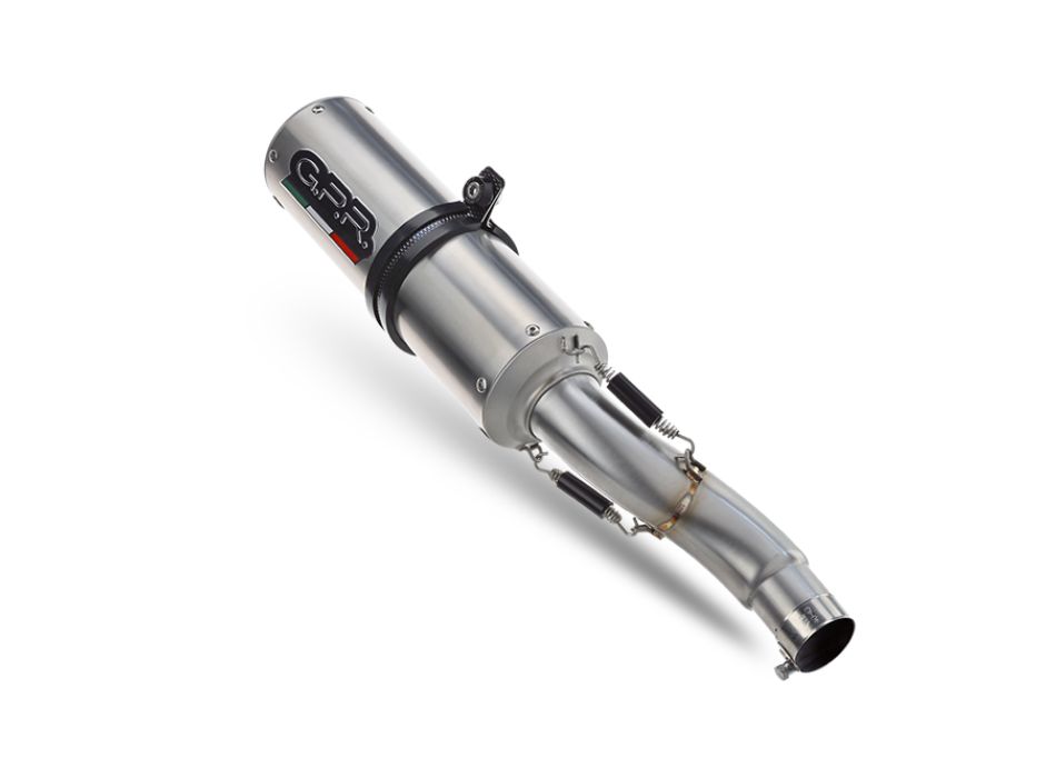 GPR exhaust compatible with Cf Moto 700 Mt 2023-2024, M3 Inox , Slip-on ...
